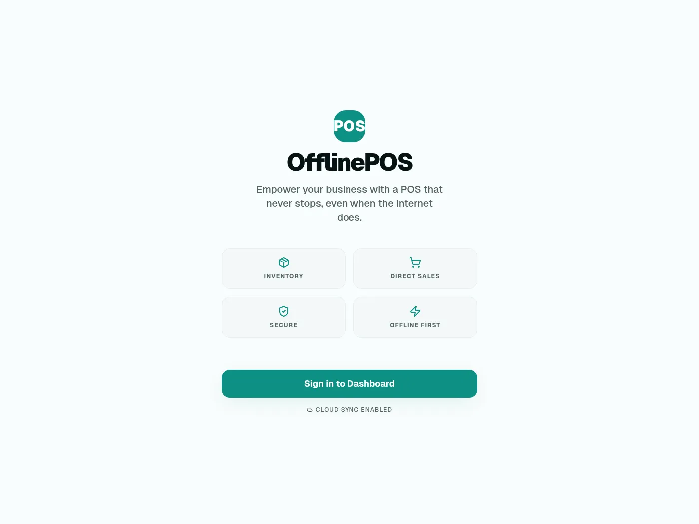 Offline POS System