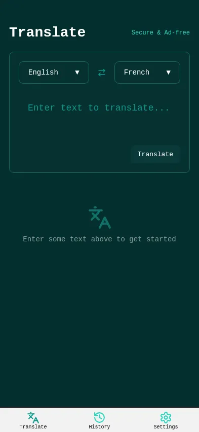 Offline Translate App