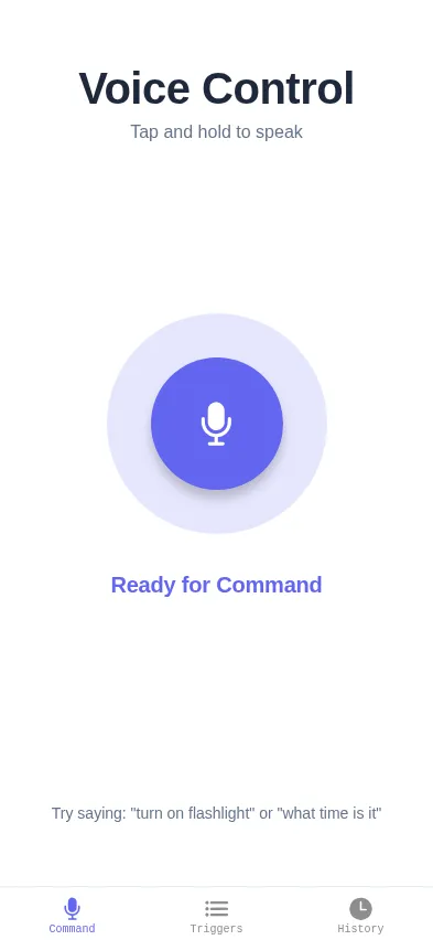 Offline Voice Command App