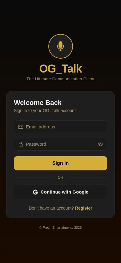 OG_Talk Client