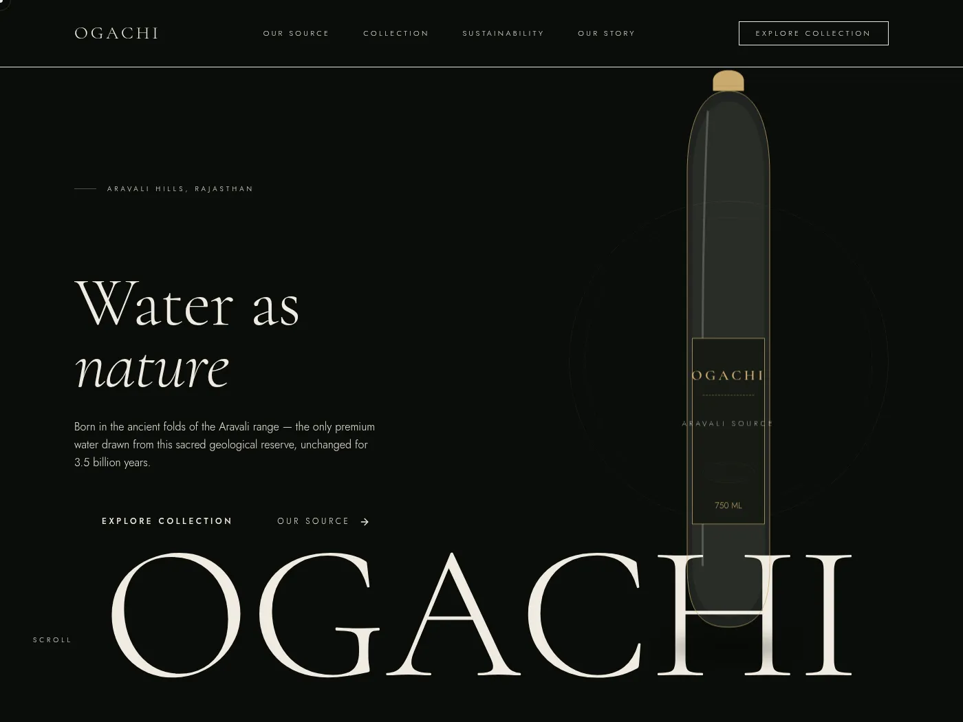 Ogachi Luxury Web Experience