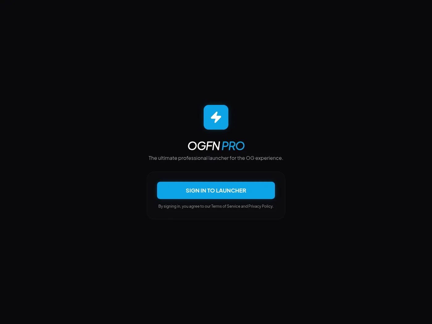 OGFN Pro Launcher