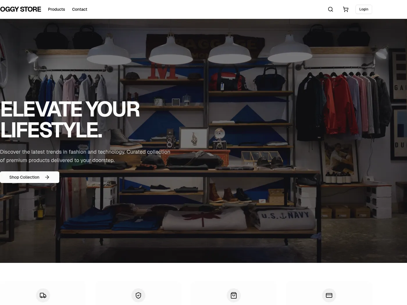 Oggy Store Webshop