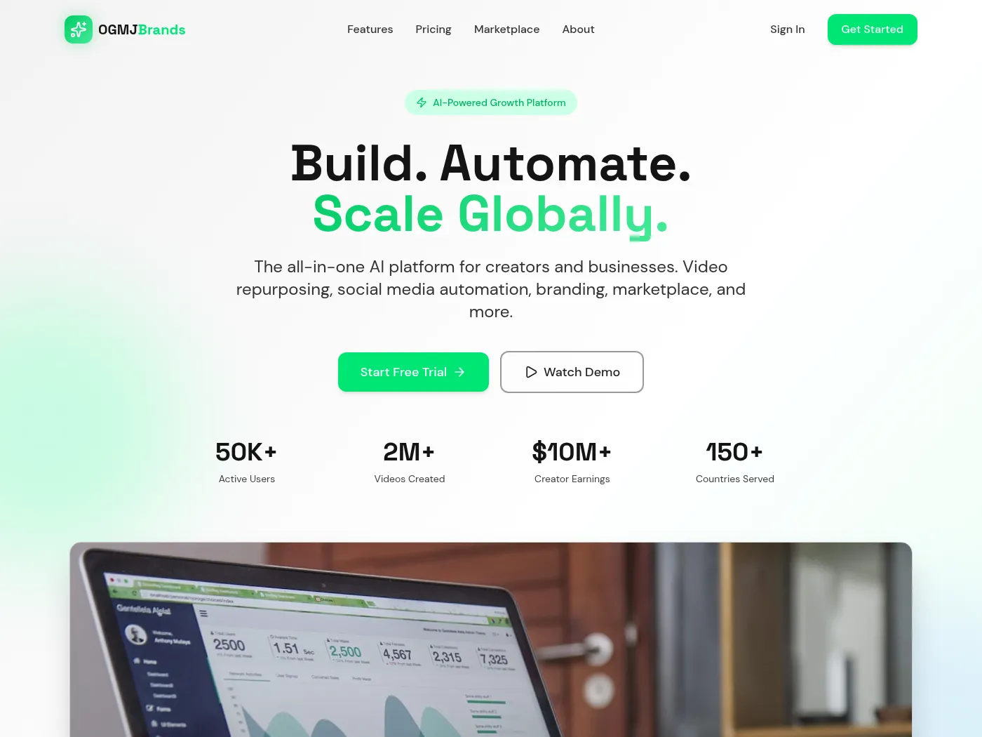 OGMJ Brands AI Suite