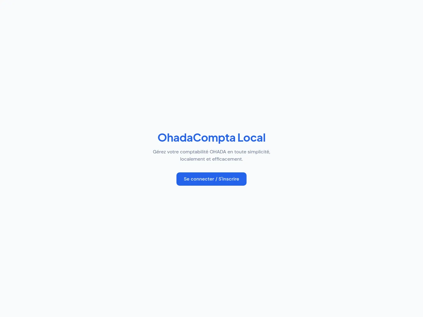 OhadaCompta Local
