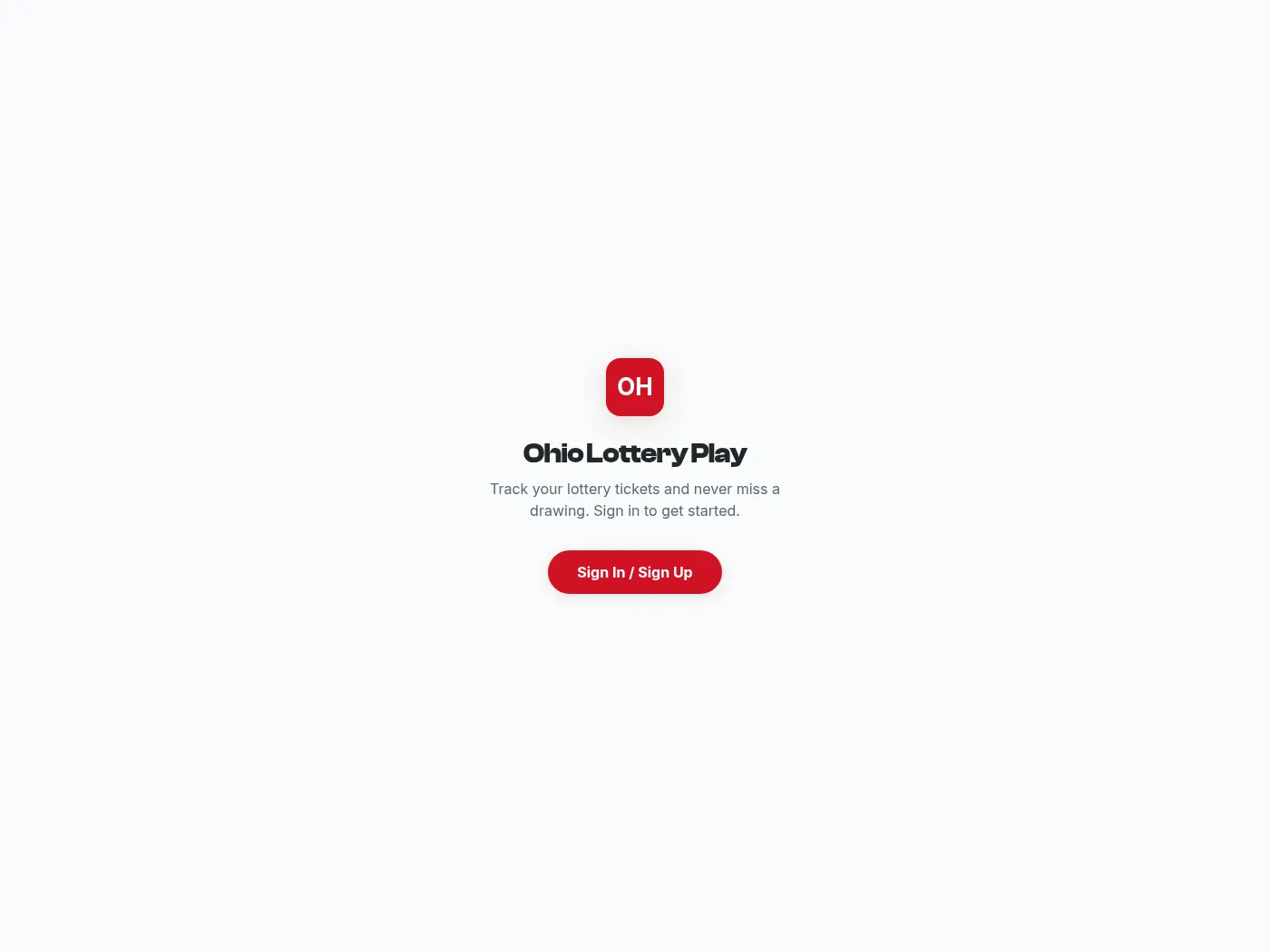 Ohio Lottery Play App