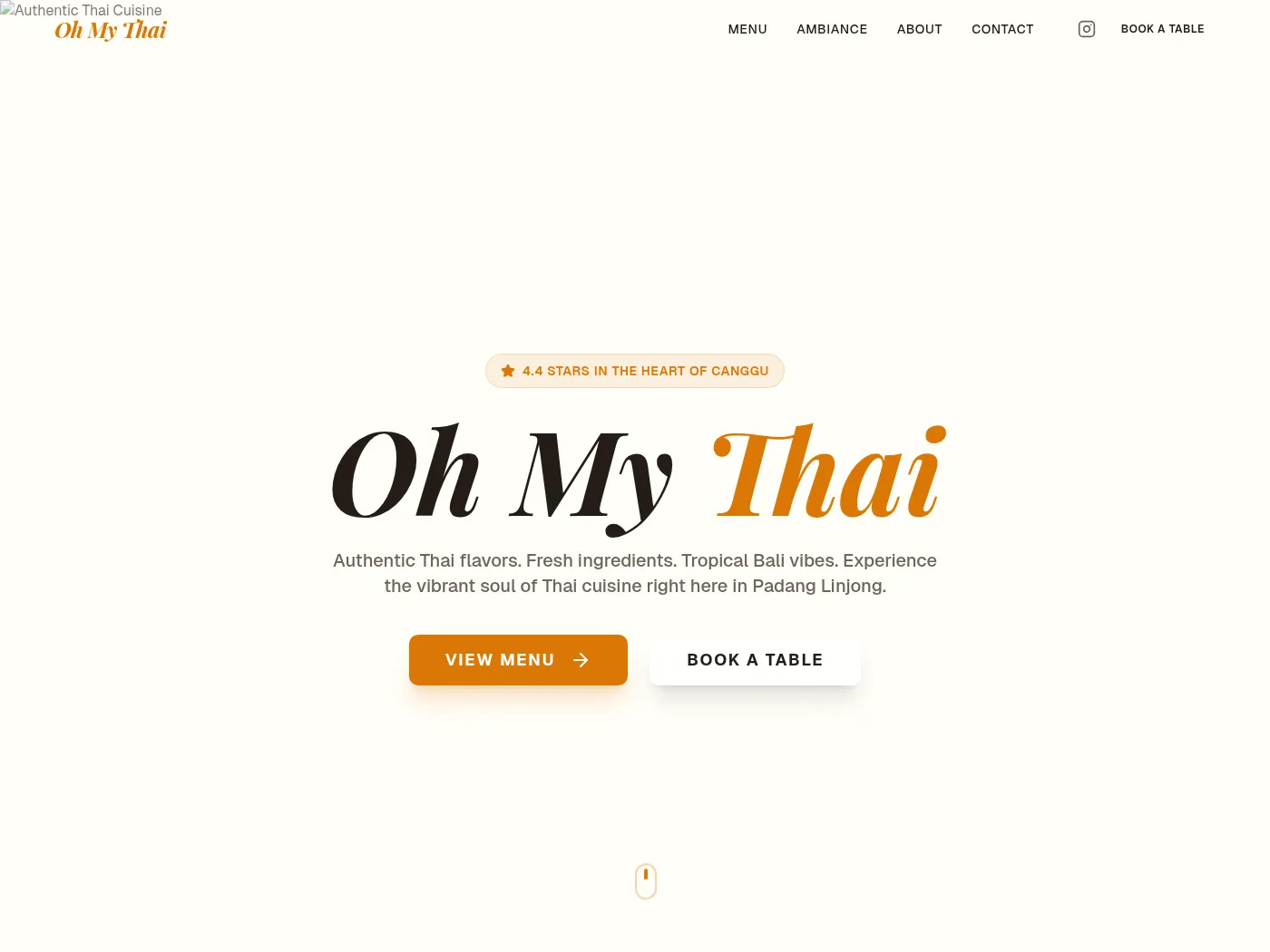 Oh My Thai Site