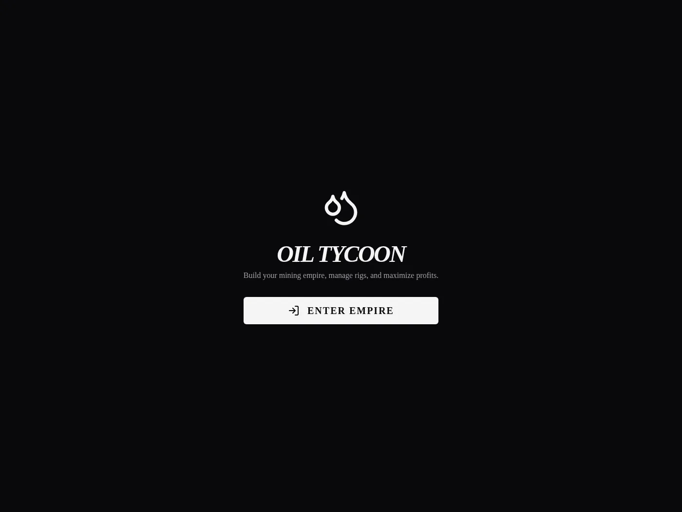 Oil Tycoon Simulator