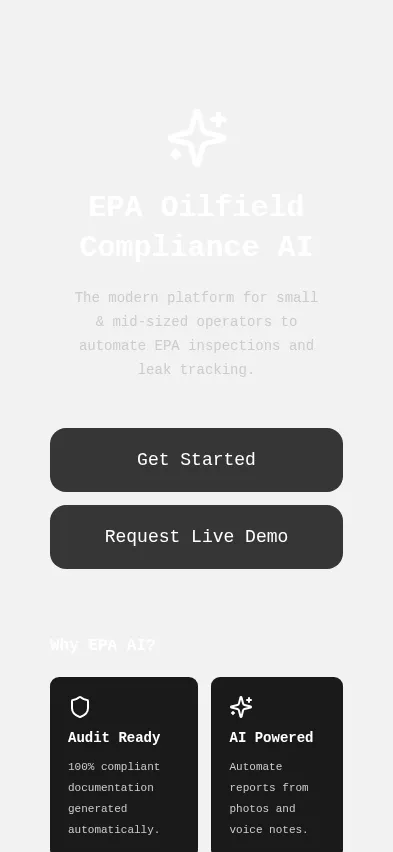 Oilfield Compliance AI App