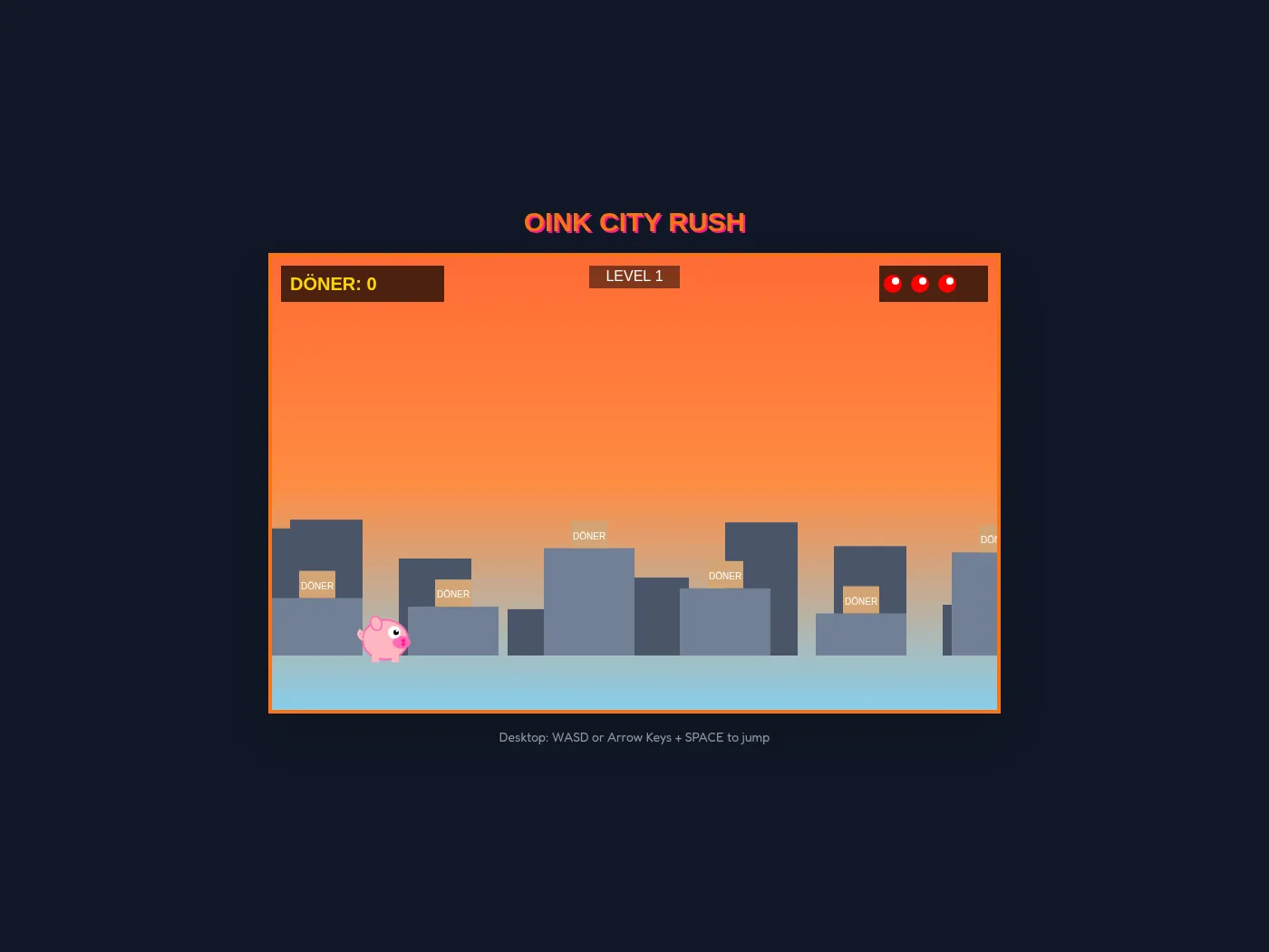 Oink City Rush