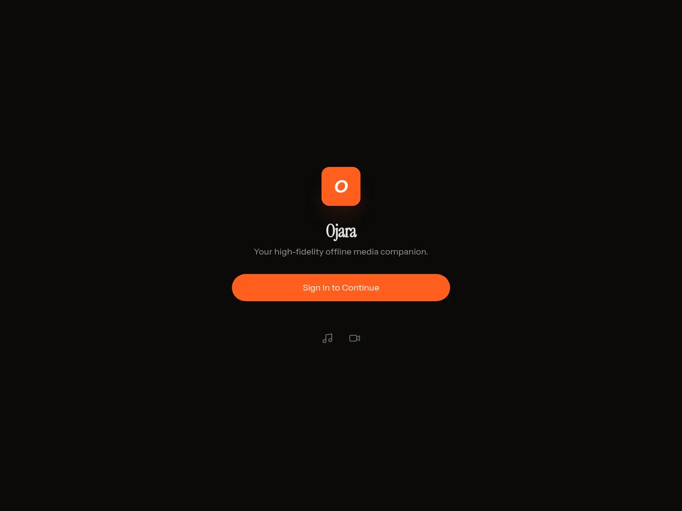 Ojara Media Player