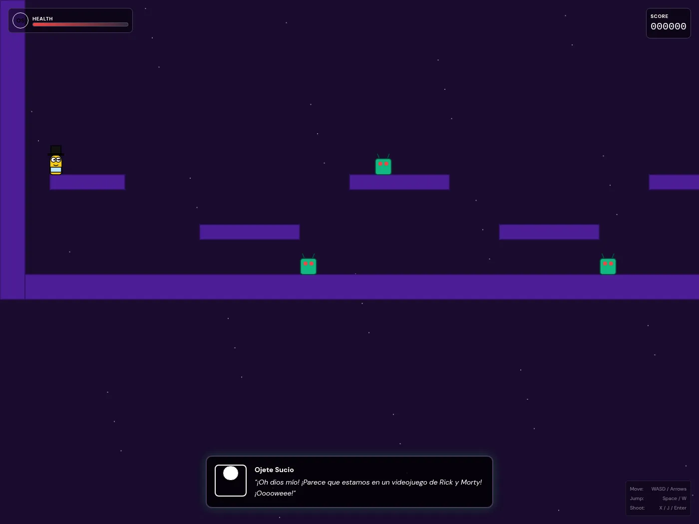 Ojete Sucio Metroidvania