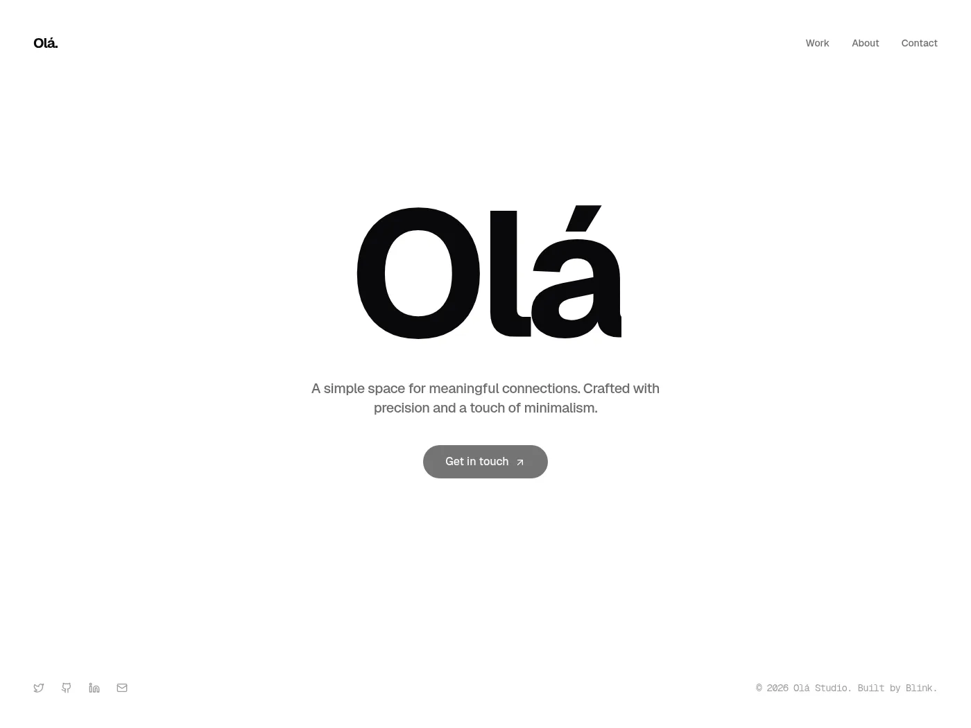 Olá Simple Site