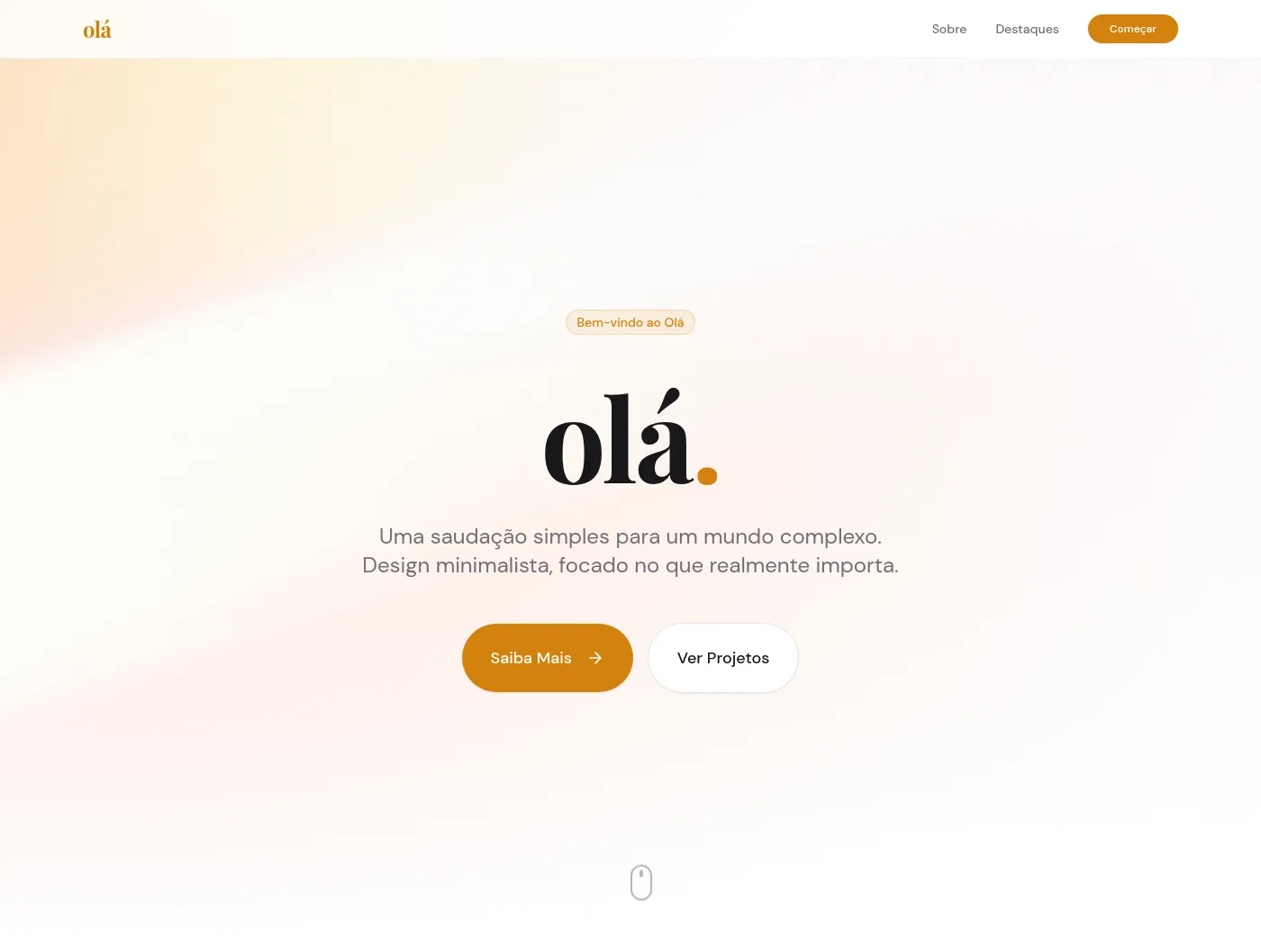 Olá Simple Site