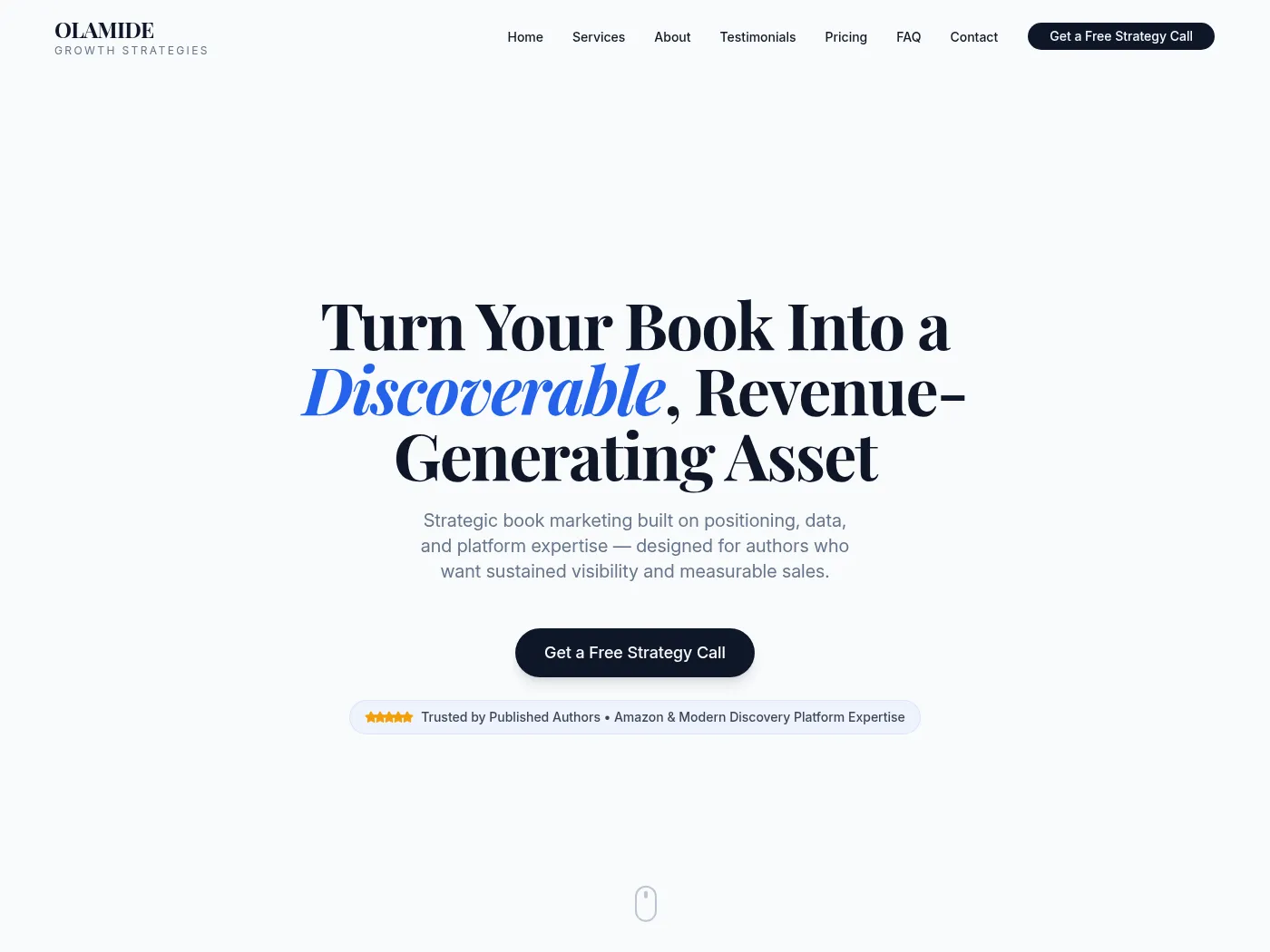 Olamide Book Strategy Site