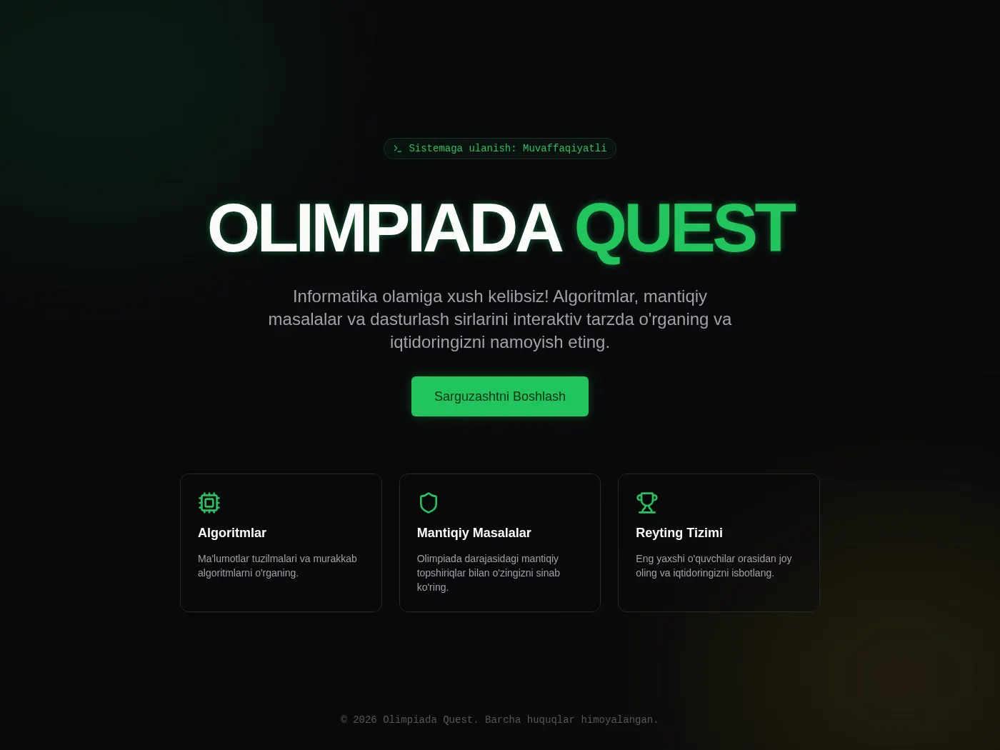 Olimpiada Quest