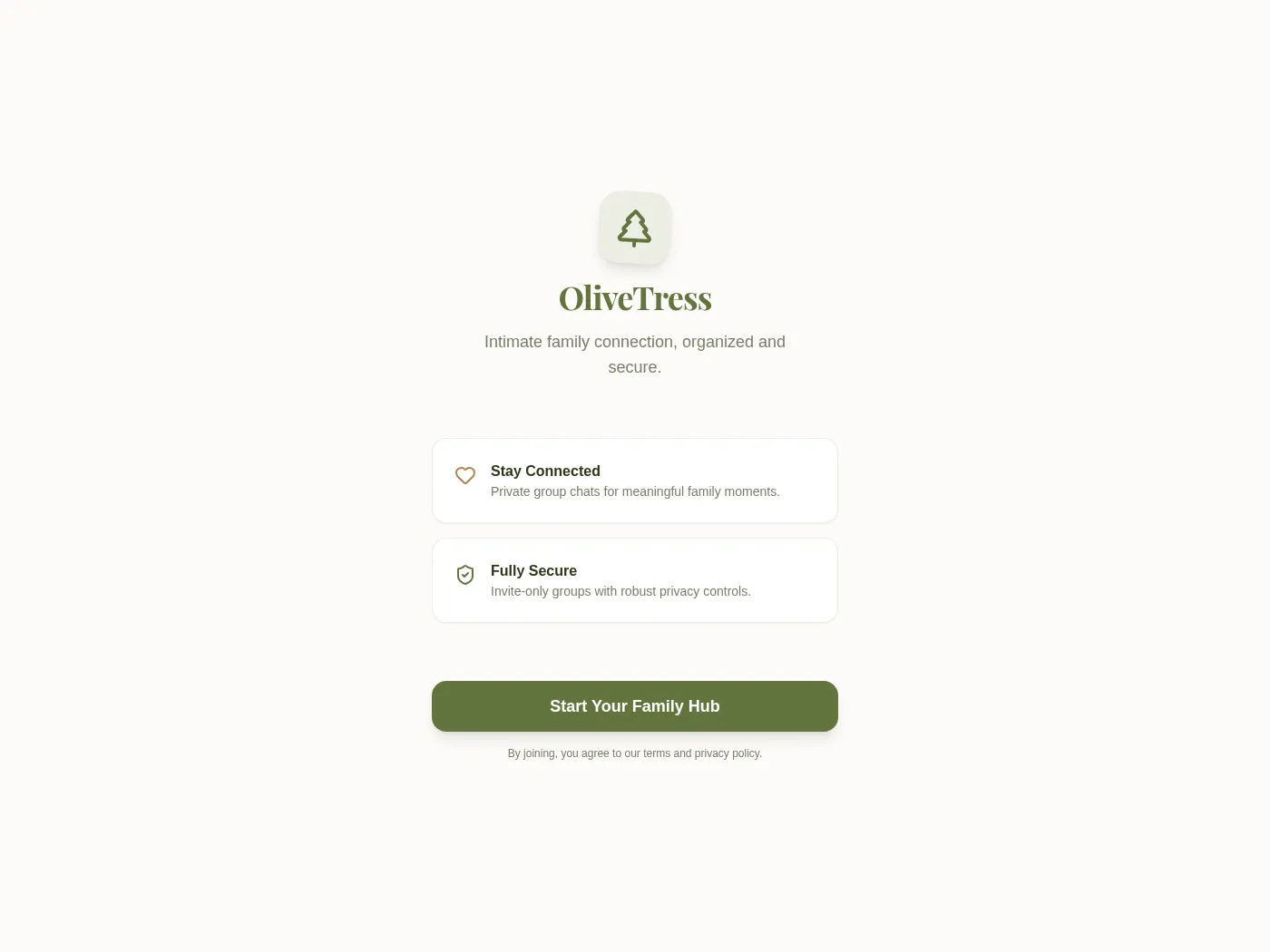 OliveTress Family Hub