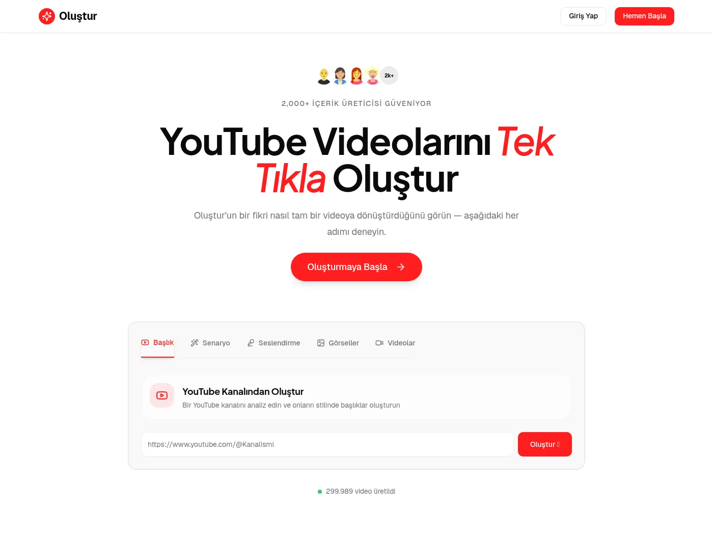 Oluştur Platform