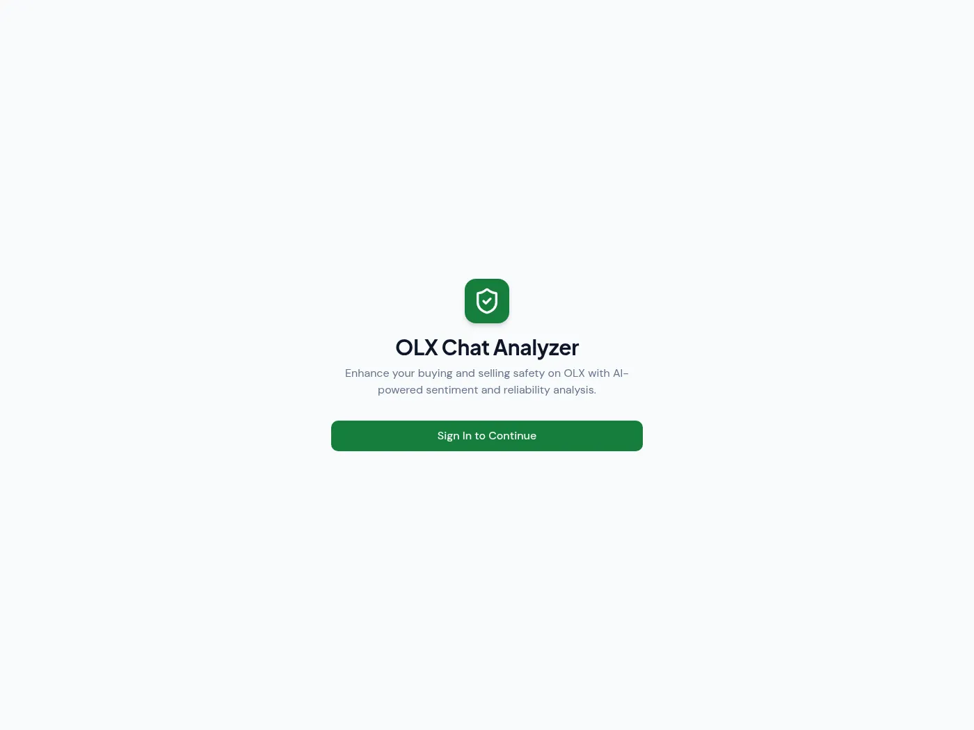 OLX Chat Analyzer