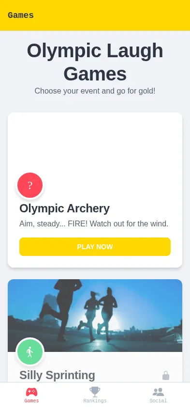 Olympic Laugh Games