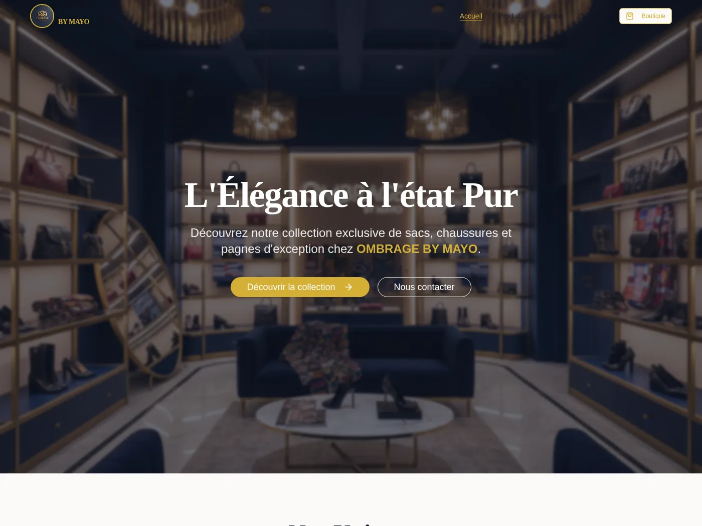 OMBRAGE BY MAYO Fashion Site