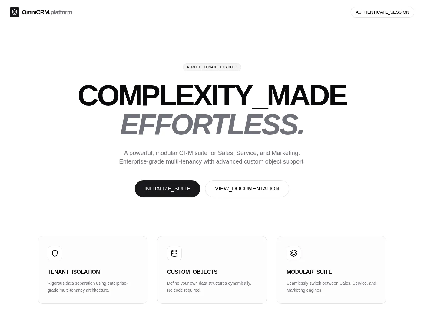 OmniCRM Suite