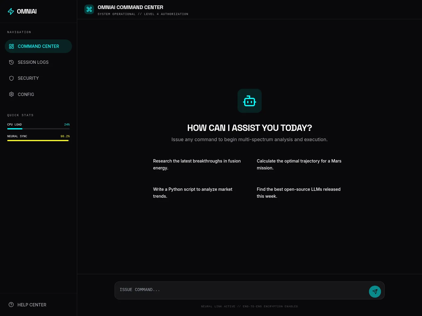 OmniAI Command Center
