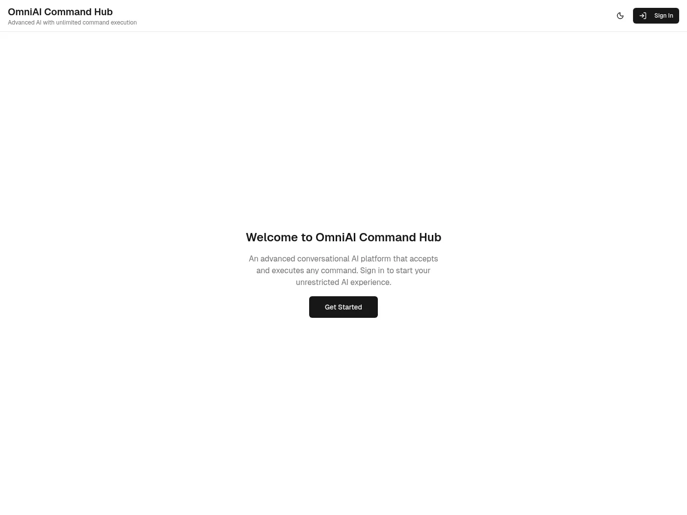 OmniAI Command Hub