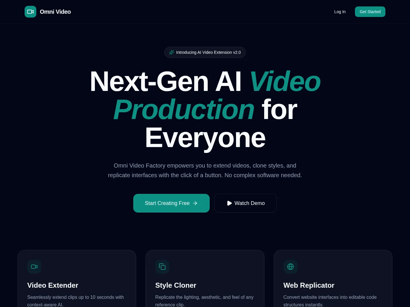 Omni Video Factory