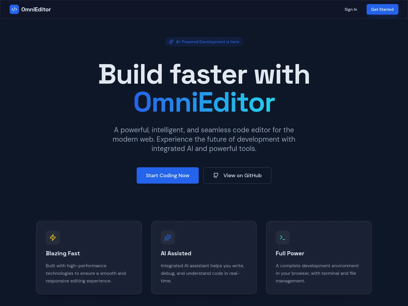 OmniEditor Clone