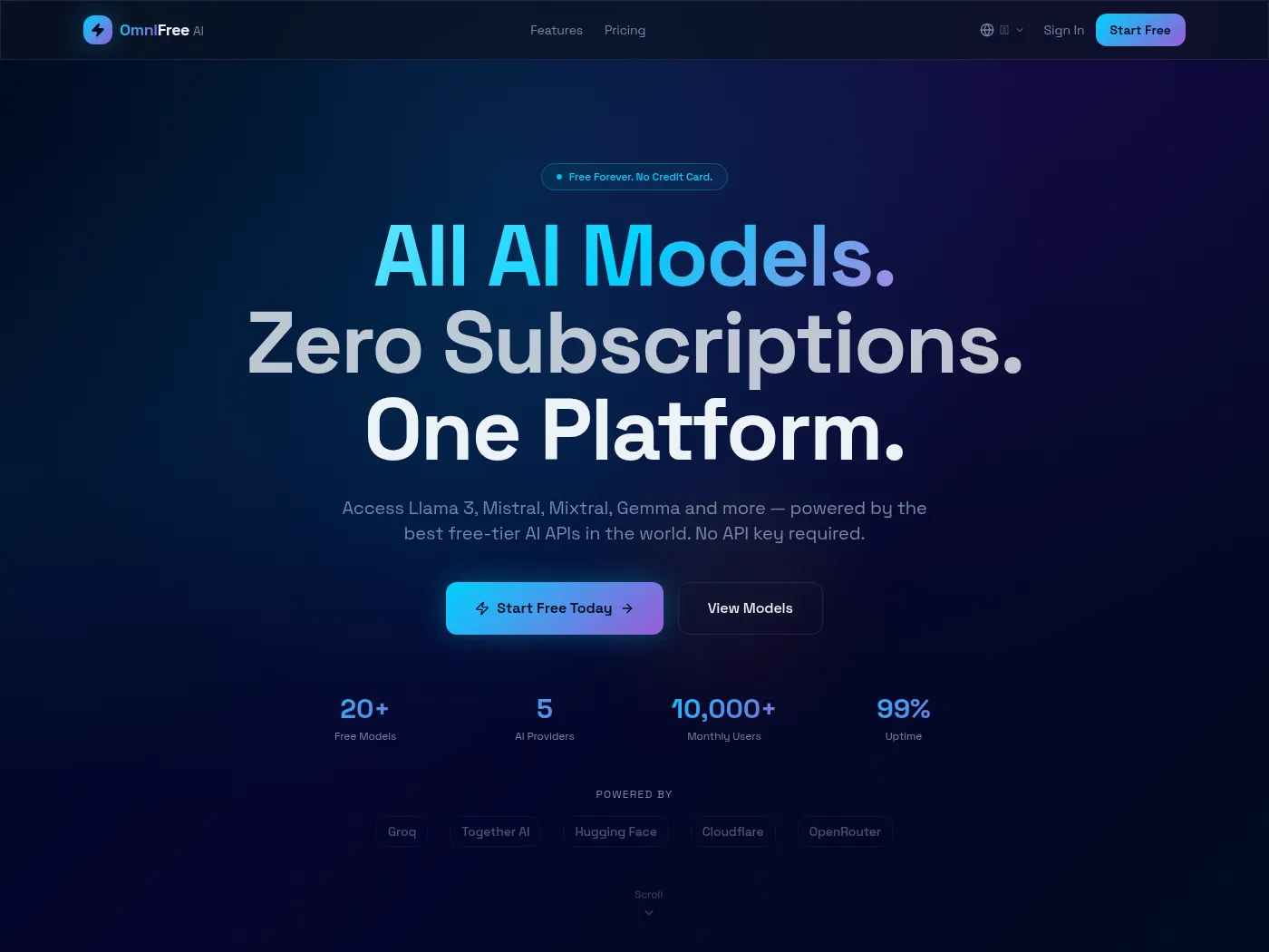 OmniFree AI Platform