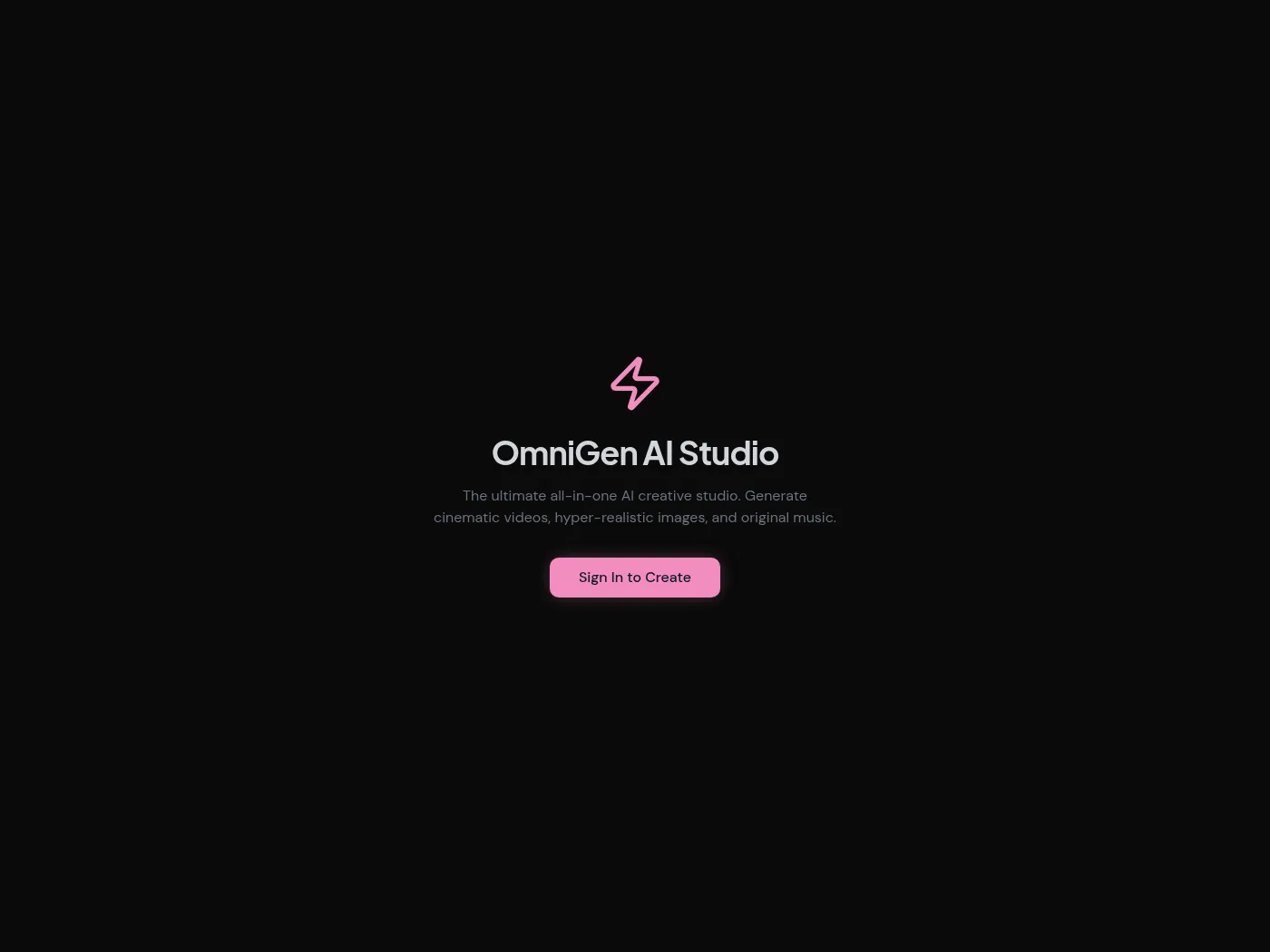 OmniGen AI Studio