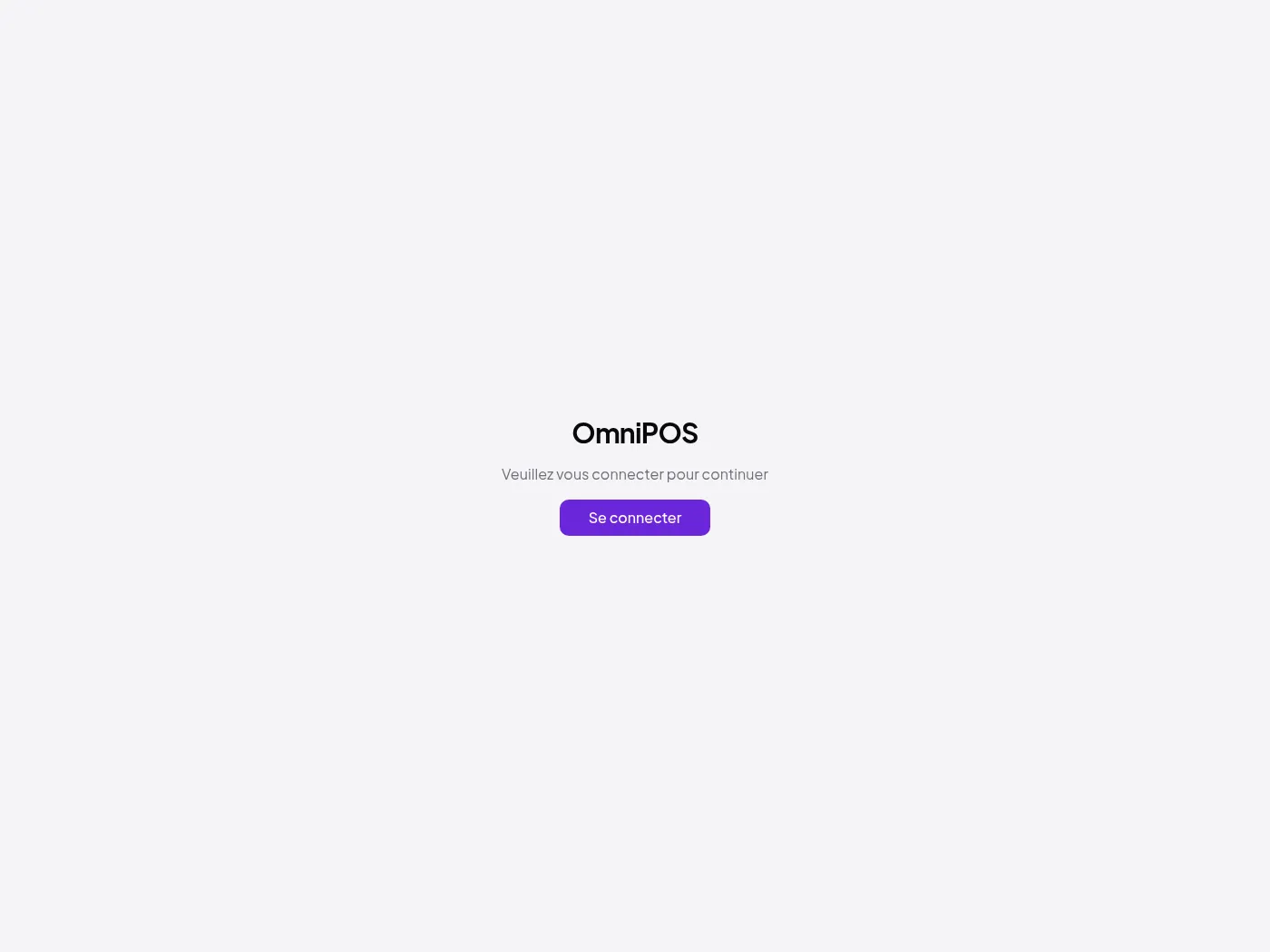 OmniPOS SaaS Platform