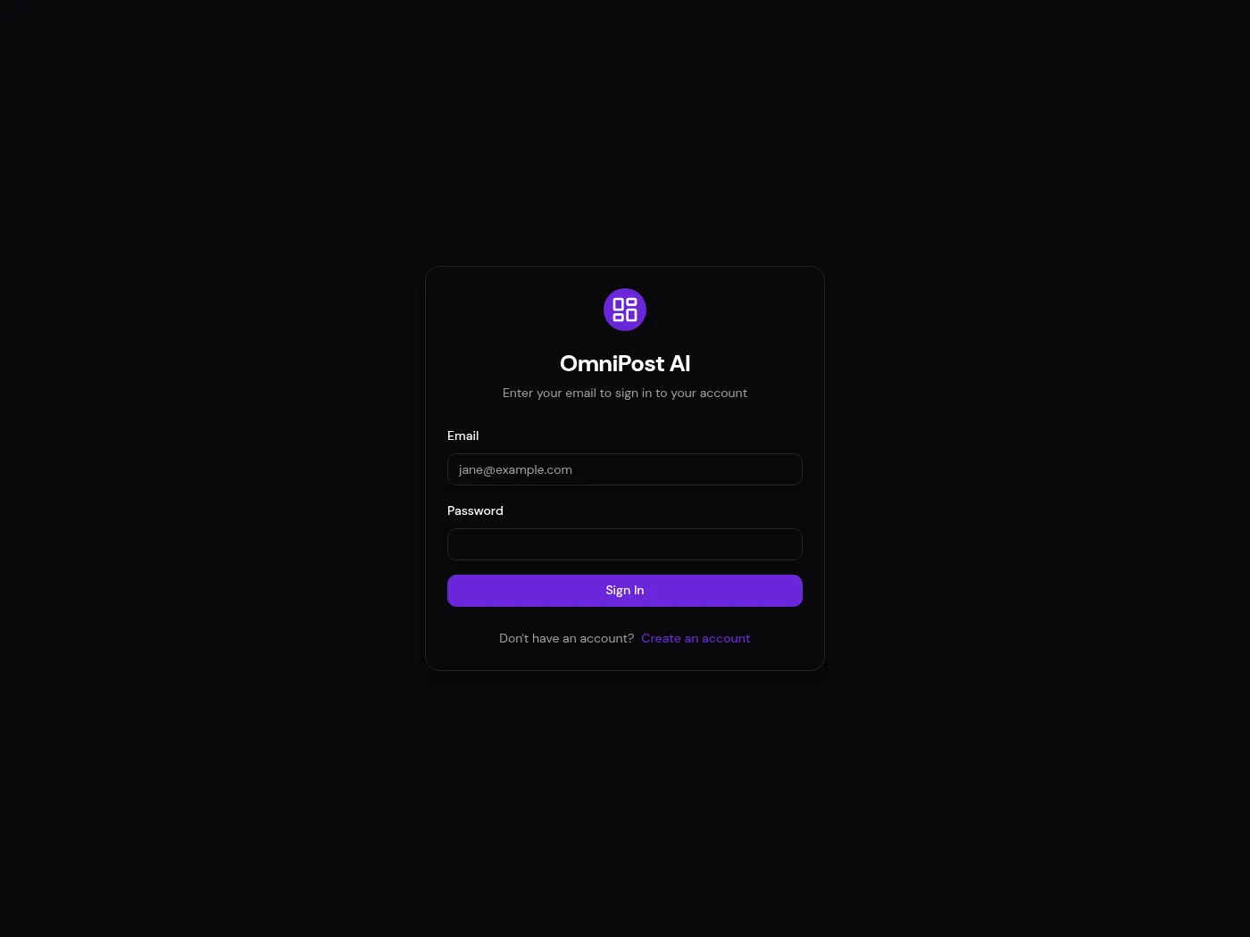 OmniPost AI Platform