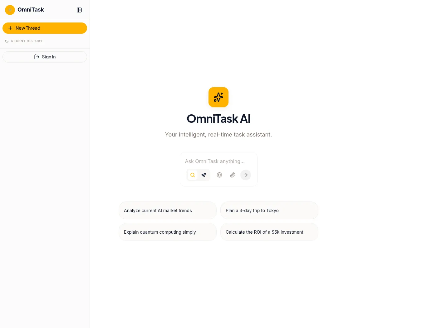 OmniTask AI Assistant
