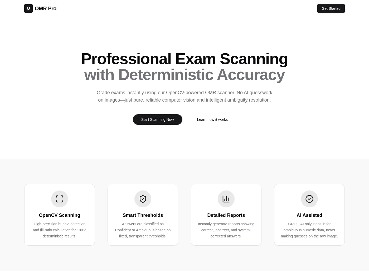 OMR Scanner Pro