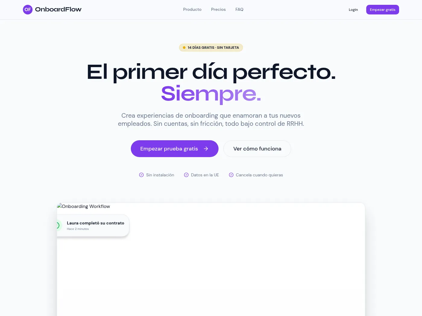 OnboardFlow HR Platform