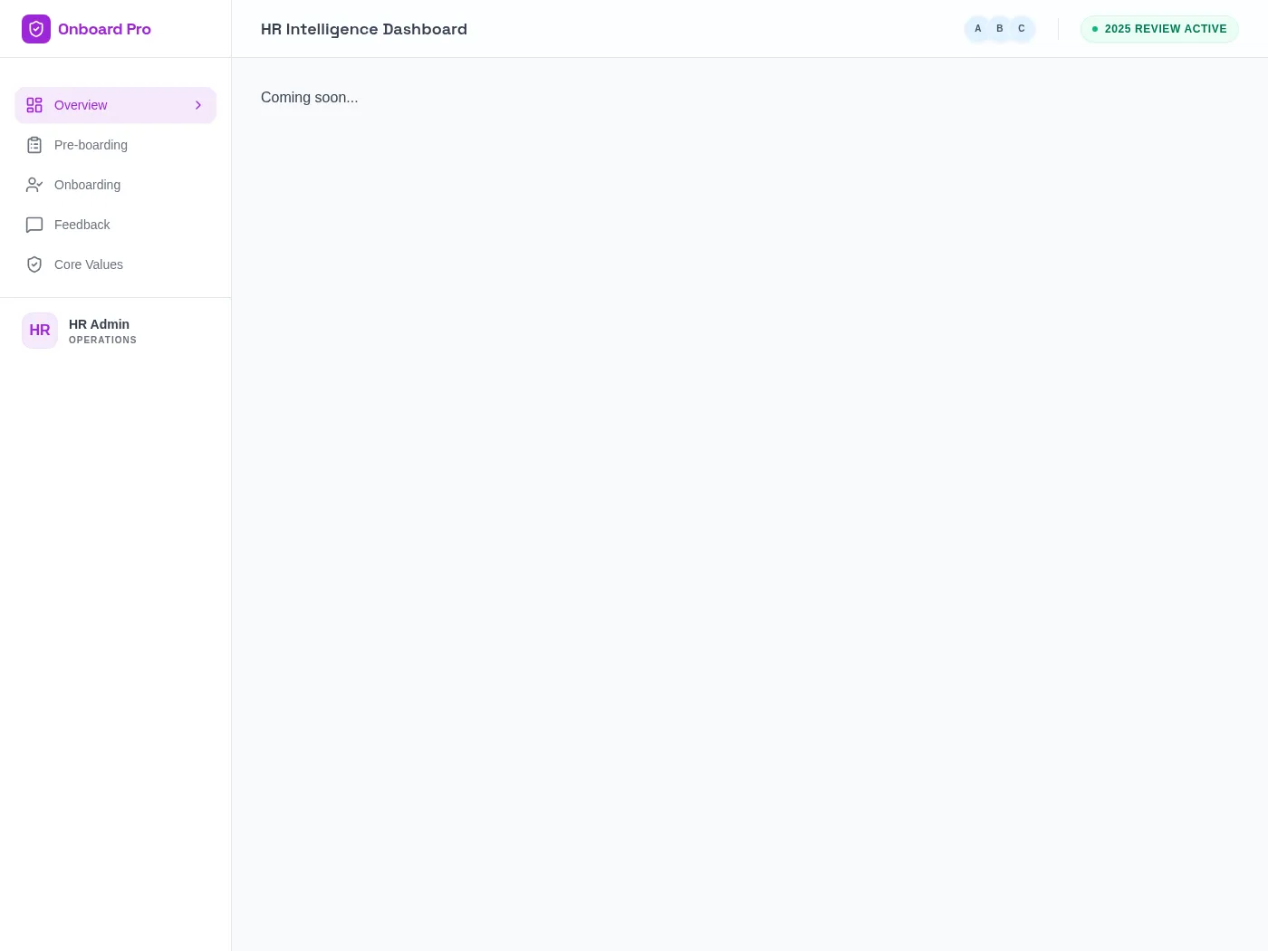 Onboard Insights Pro