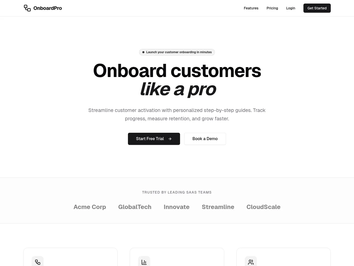 OnboardPro SaaS