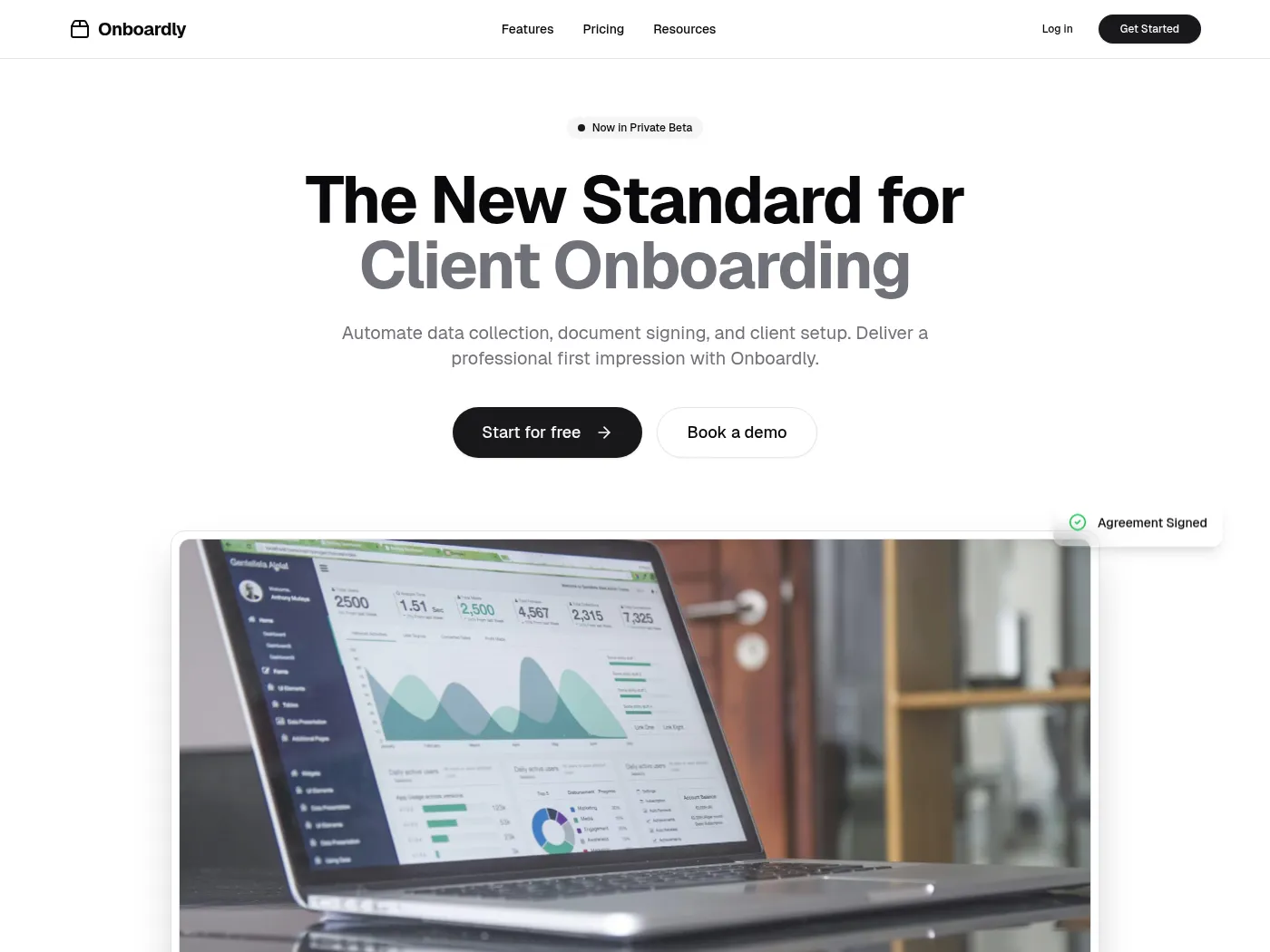 Onboardly SaaS Portal