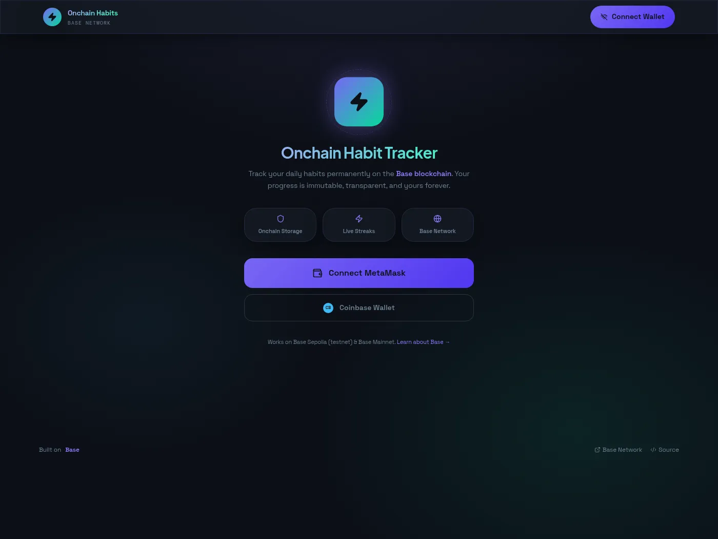 Onchain Habit Tracker