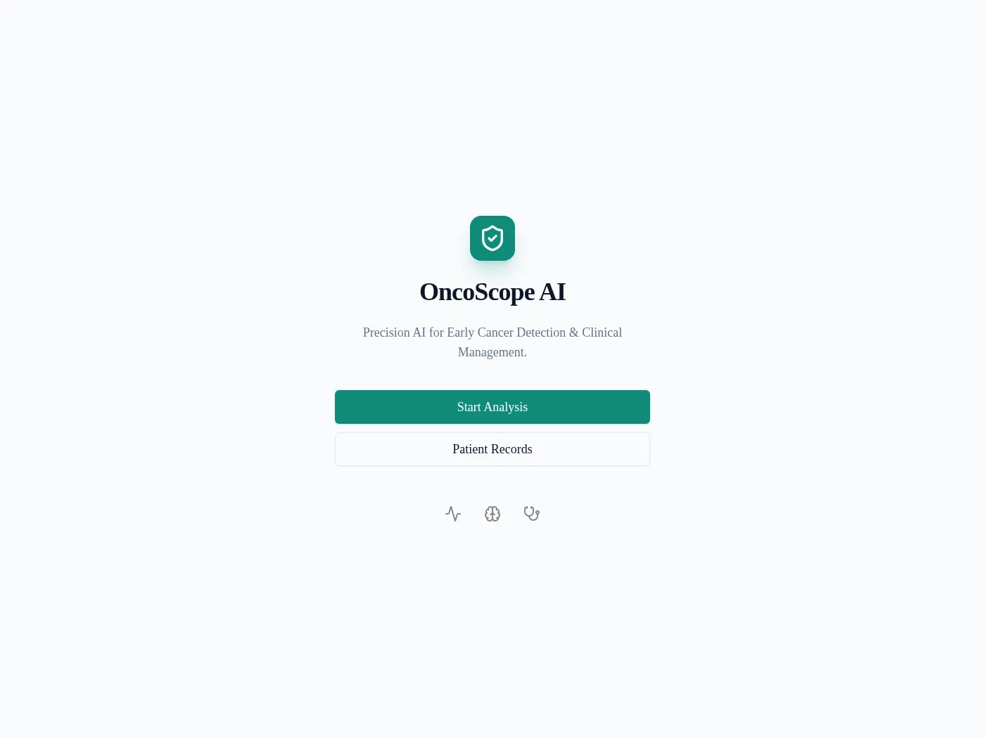 OncoScope AI Platform