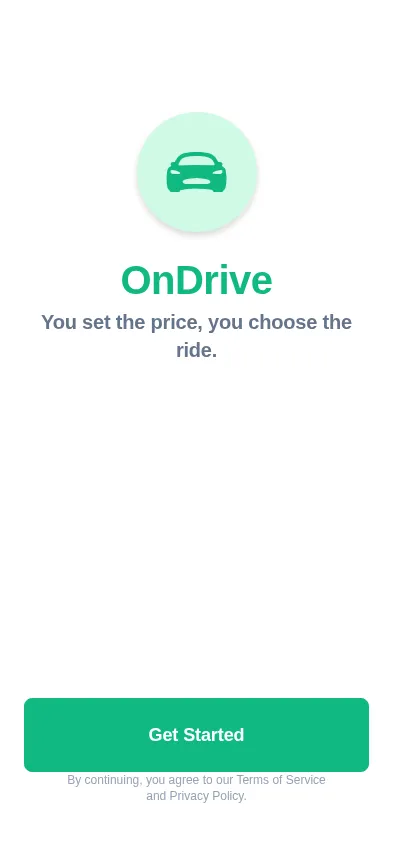 OnDrive Ridehail Platform