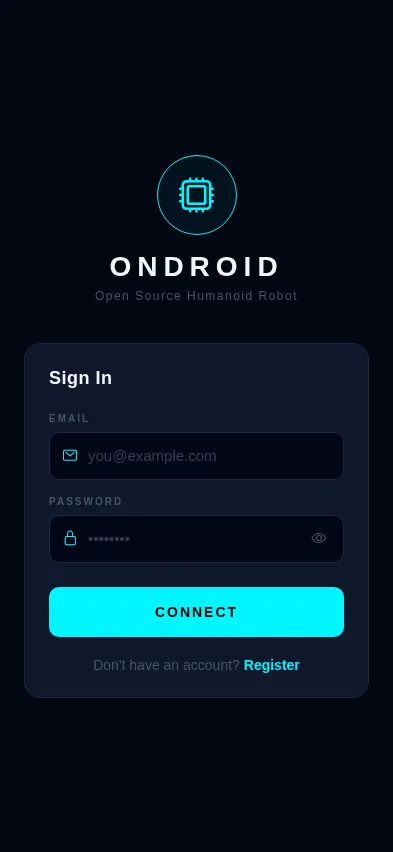 Ondroid Mobile App
