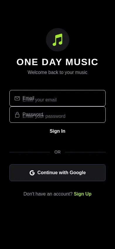 ONE DAY MUSIC
