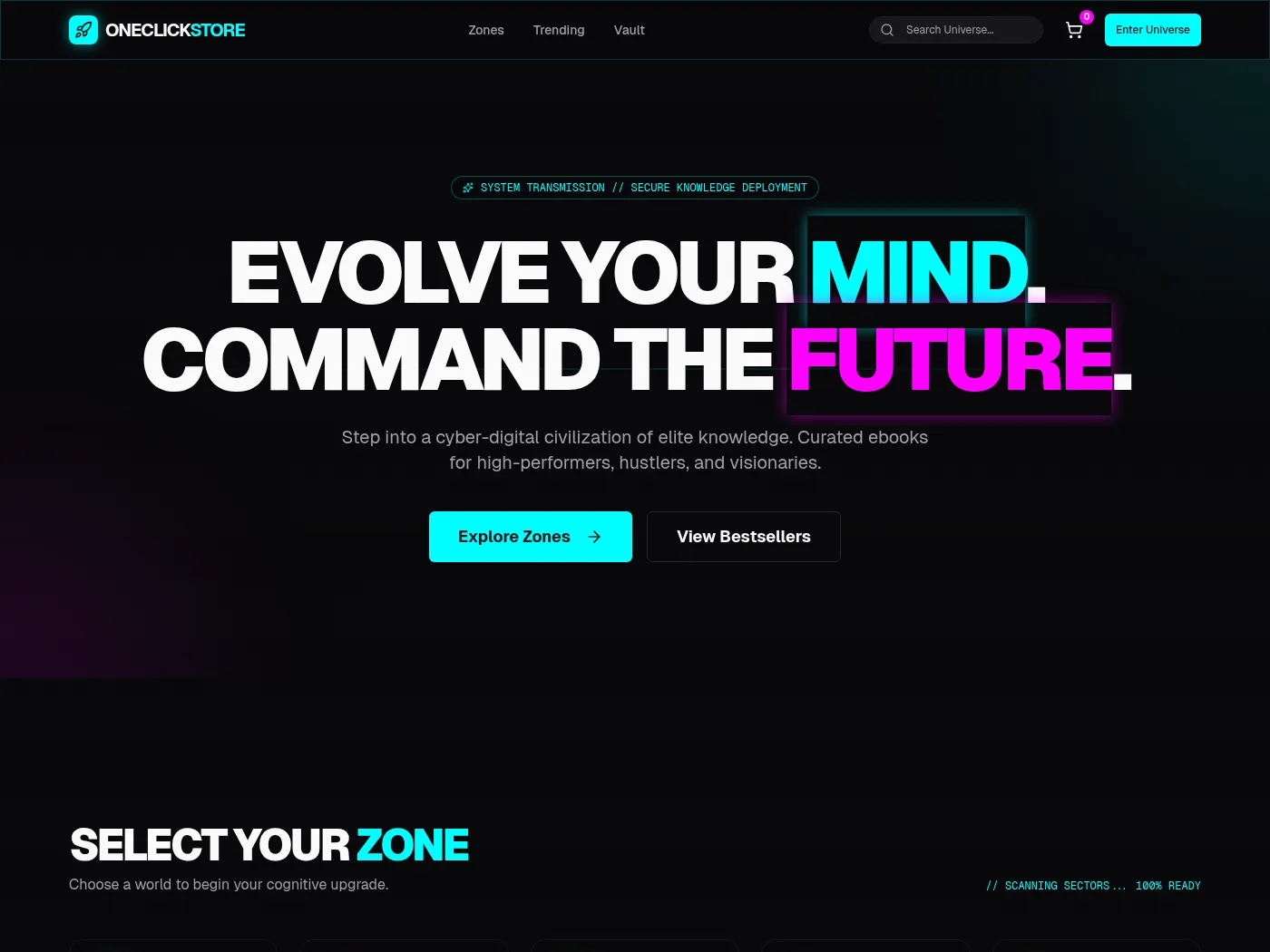 OneClickStore Universe