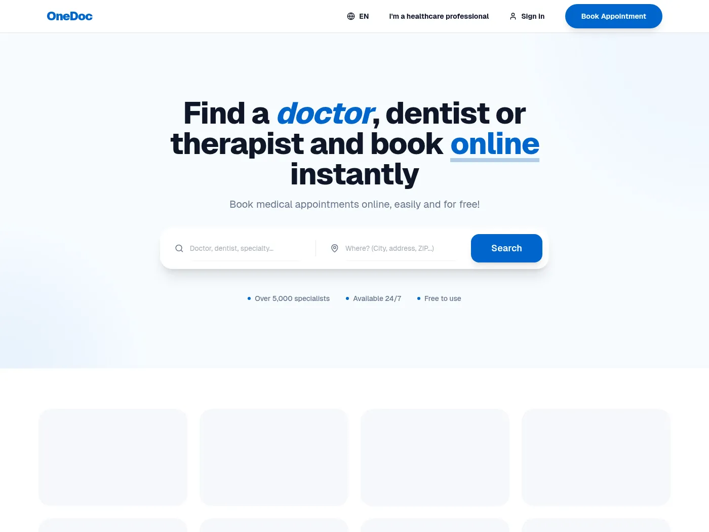 OneDoc Clone