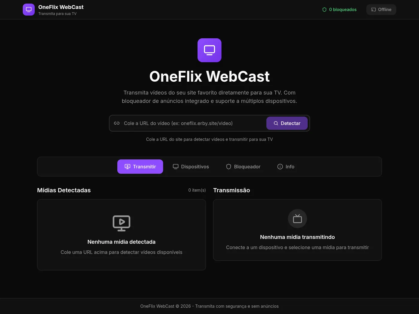 OneFlix WebCast Clone