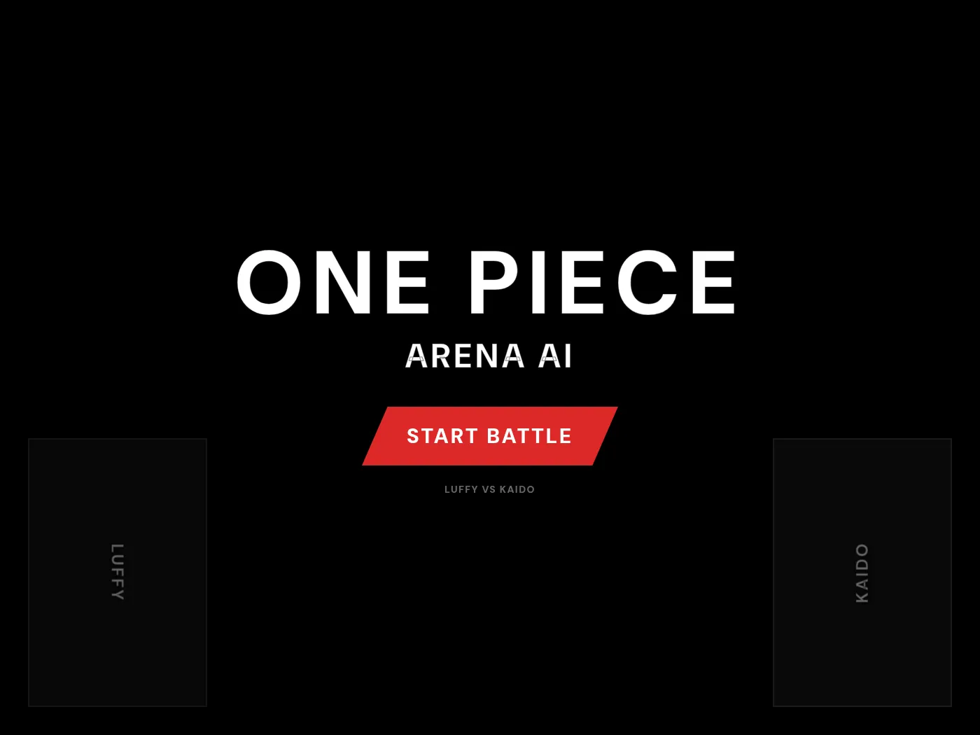 One Piece Arena AI