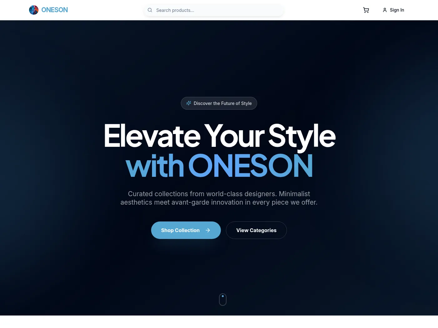 ONESON Shop Platform
